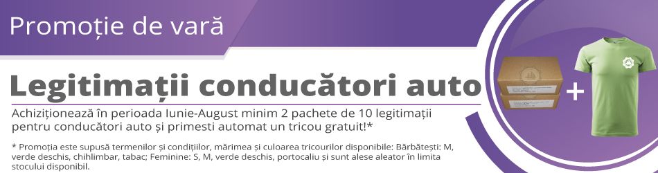 Legitimatie conducator auto ARR 2018-2019